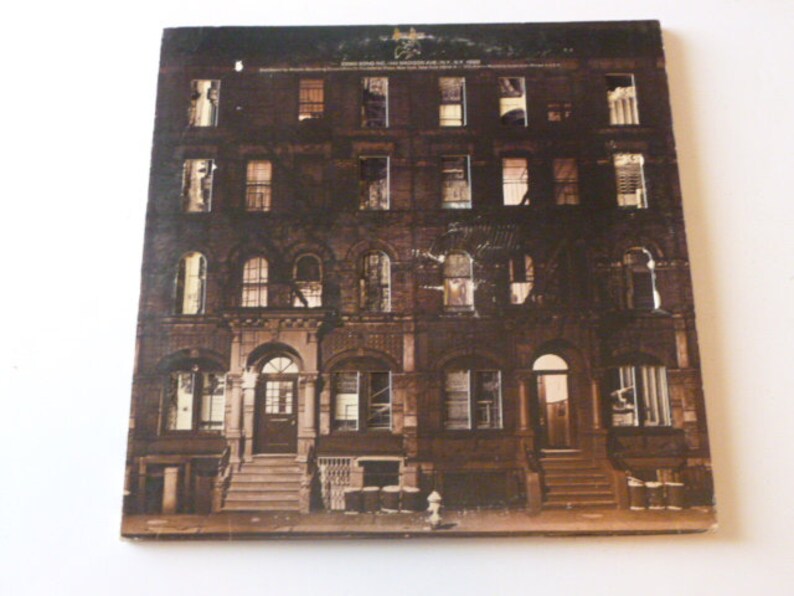 Led Zeppelin Physical Graffiti Vinyl Record LP SS 2 200 - Etsy