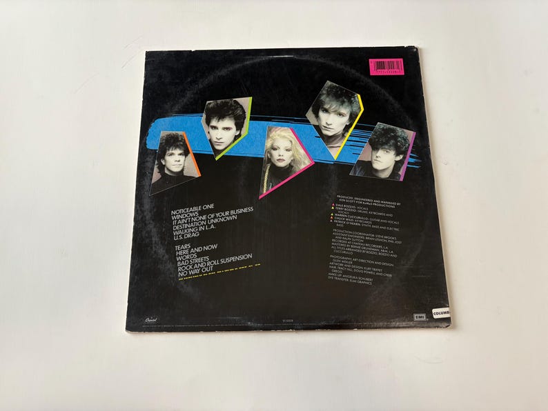 Missing Persons - Spring Session M Vinyl Record LP - 1982 Capital ...