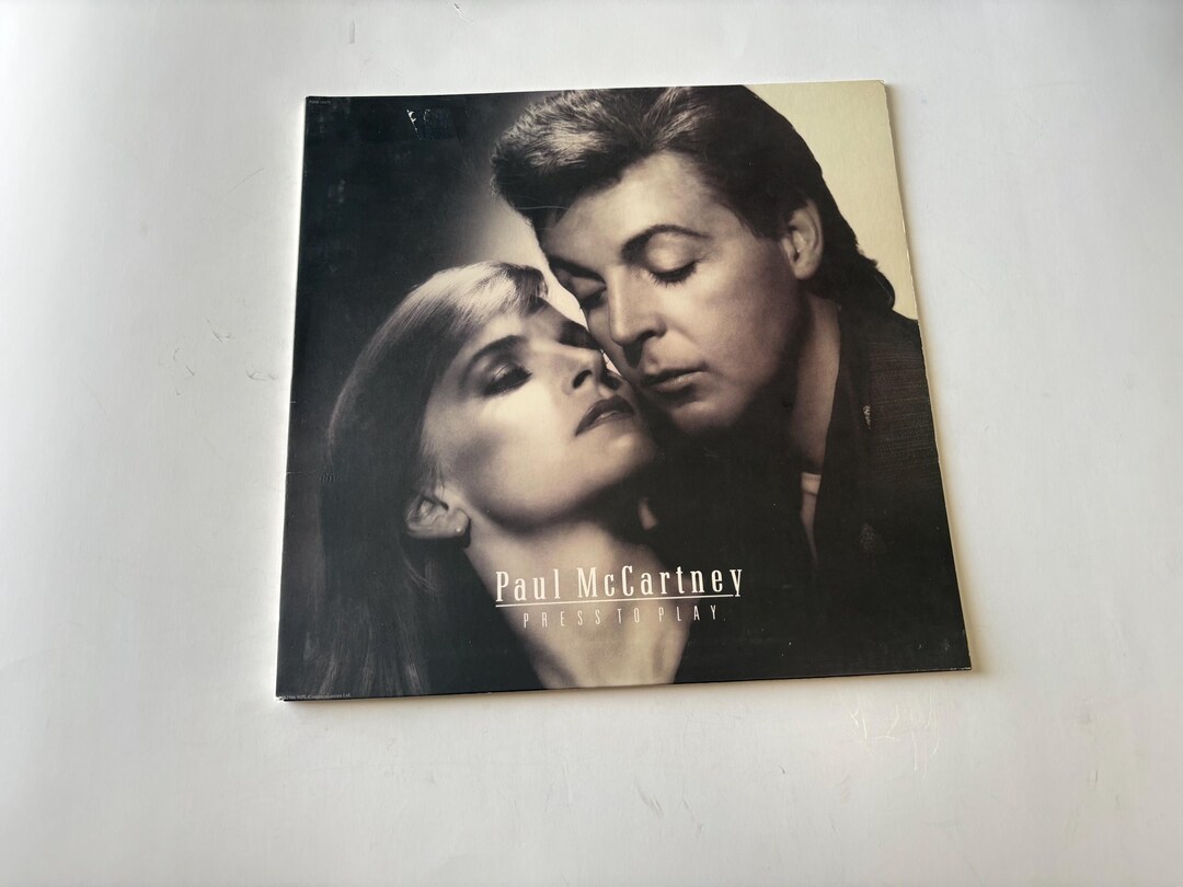Paul Mccartney Press to Play Vinyl Record - 1986 Capitol Records - Etsy