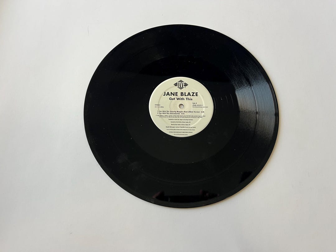 Jane Blaze Get With This (promo Copy 12") Vinyl Record JDAB-42635-1 ...
