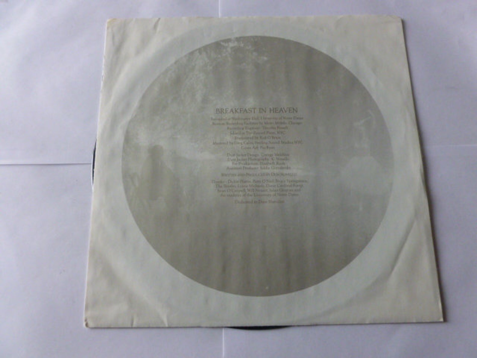 Father Guido Sarducci Breakfast in Heaven LP 1-25472 promo - Etsy