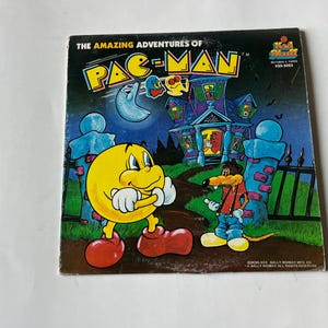 The Amazing Adventures of Pac-man Vinyl Record LP KSS 5023 Kid Stuff ...