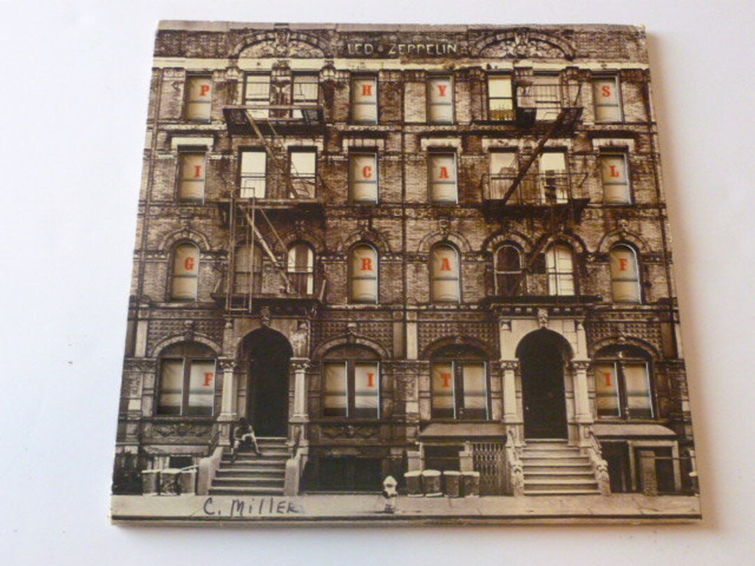 Led Zeppelin Physical Graffiti Vinyl Record LP SS 2 200 double Album Swan Song Records 1975 ...