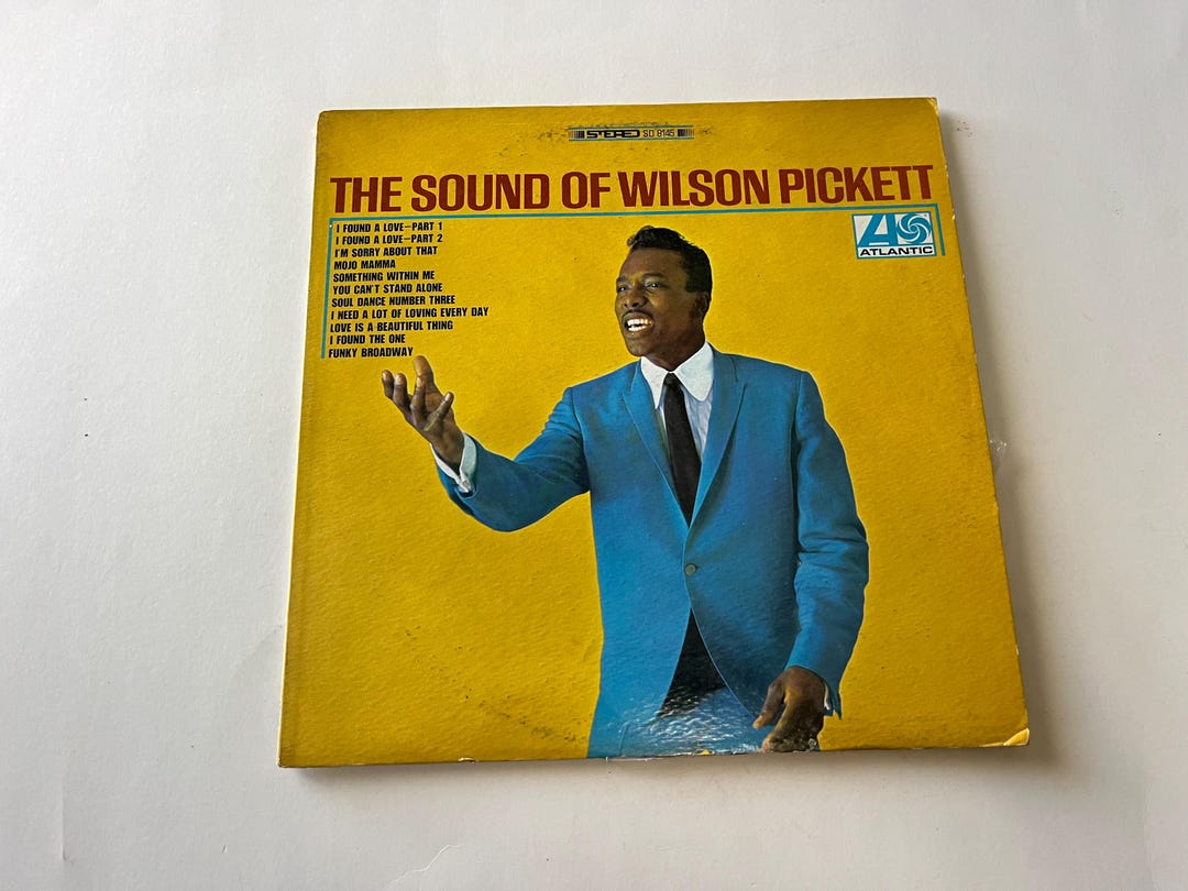 The Sound of Wilson Pickett Vinyl Record LP SD 8145 Atlantic Records 1967 Records Sale - Etsy