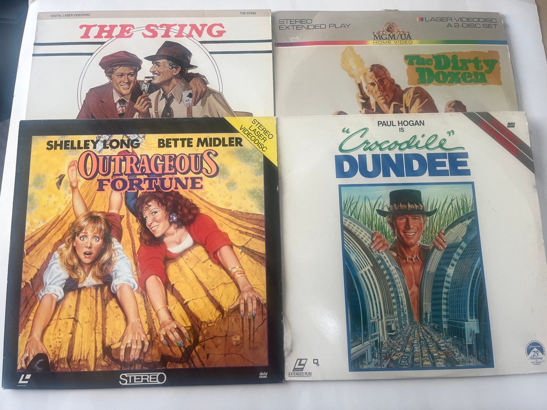 Movie Laser Videodisc Assorted Lot of 4 Laser Videodisc Sale - Etsy