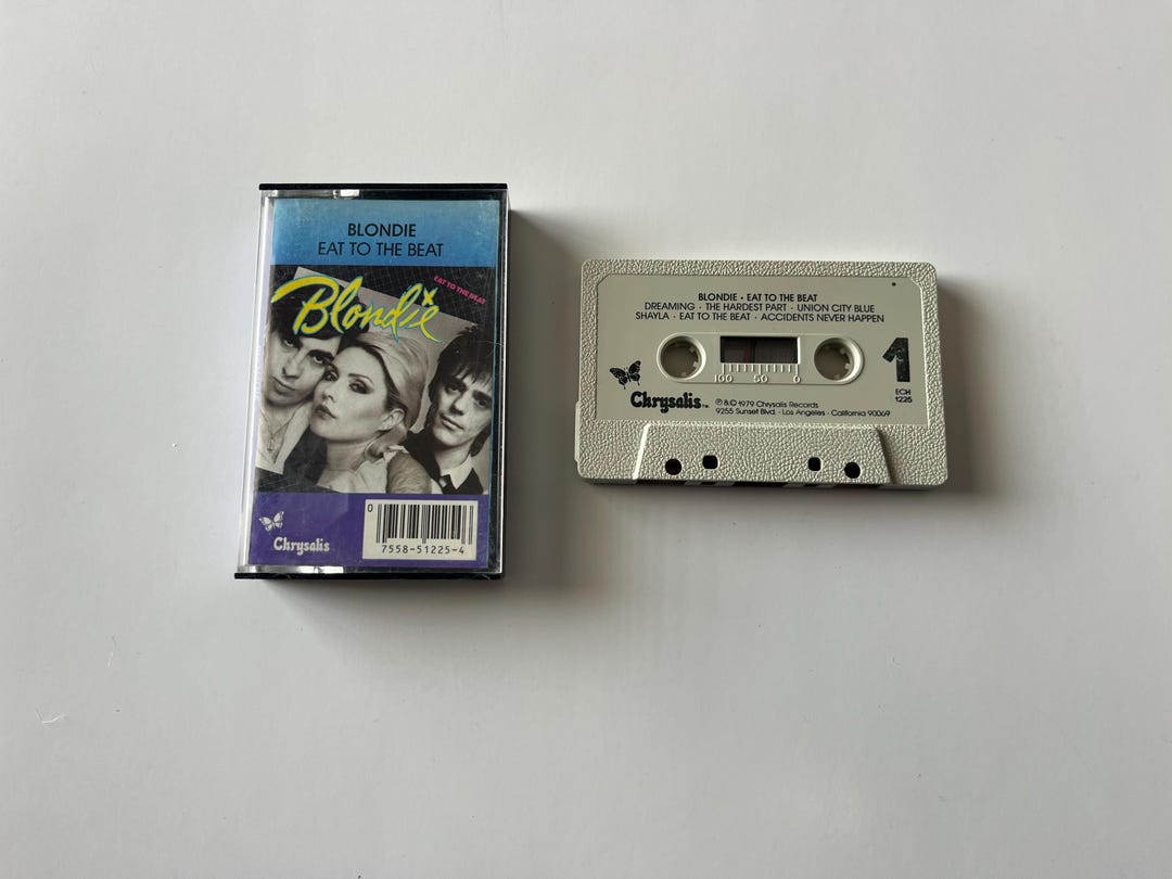 Blondie Eat to the Beat Cassette - 1979 Chrysalis Records - Etsy