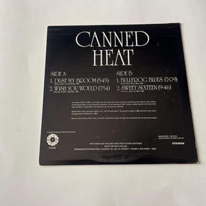 Canned Heat Original Vinyl Record LP - 1974 Springboard Records - Etsy