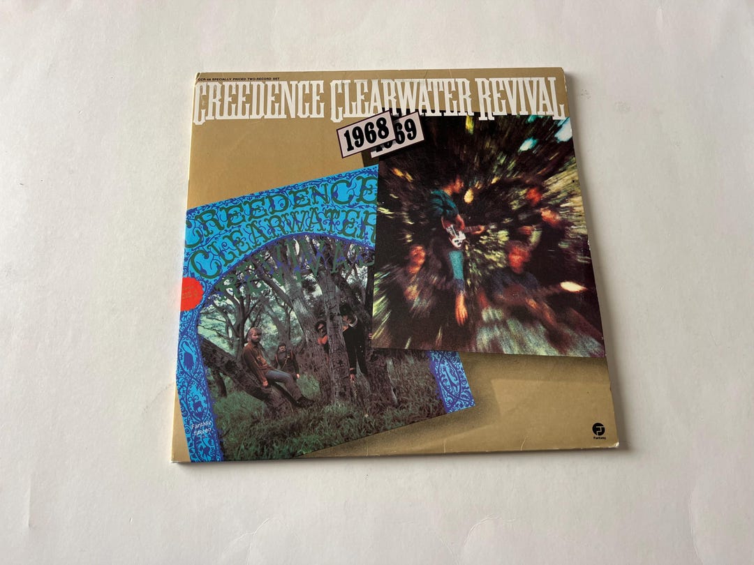 Creedence Clearwater Revival 1968/1969 (1st & 2nd Album) Vinyl Record ...