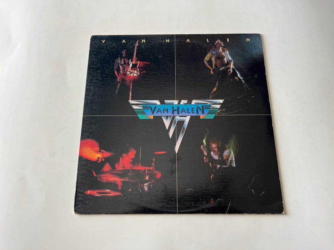 Van Halen ( Self-tilted -first Album) Vinyl Record LP BSK 3075 Warner ...