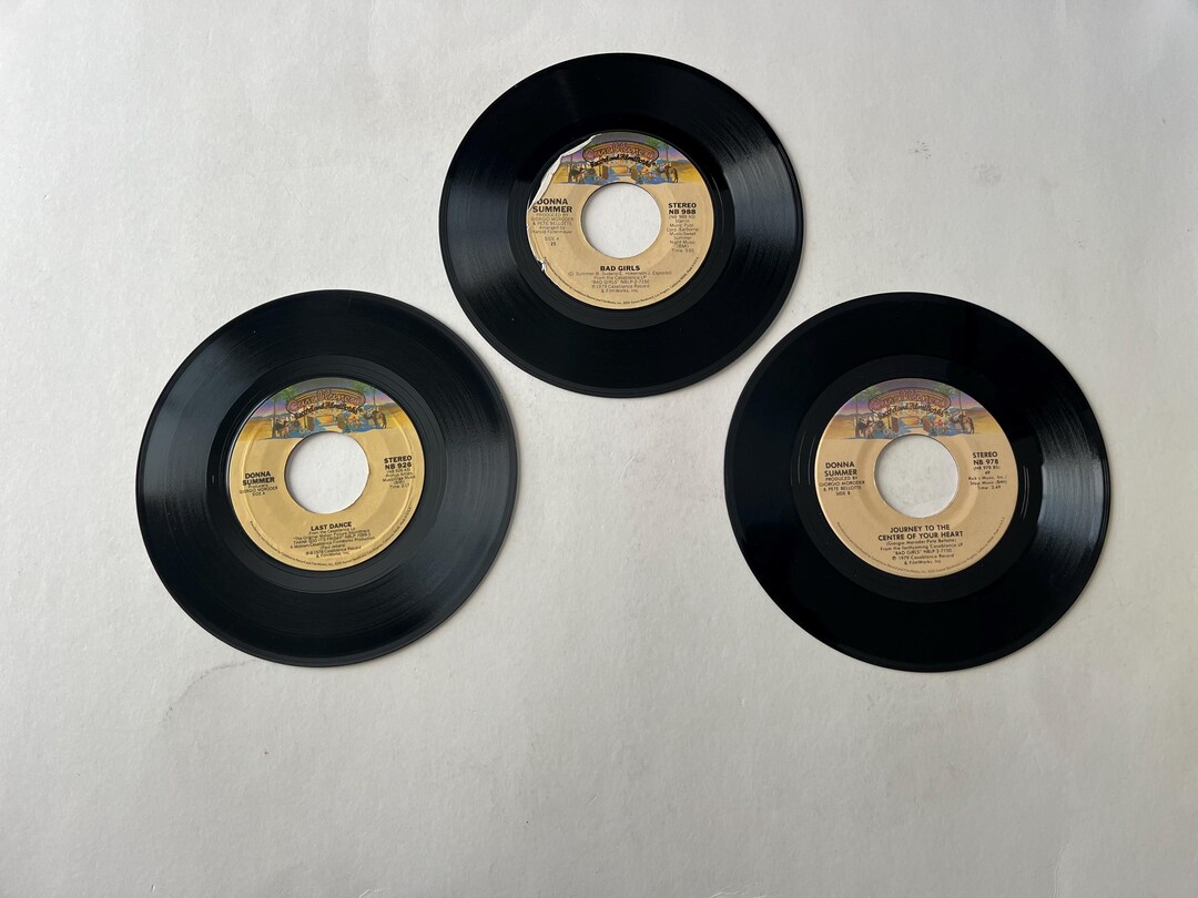 Lote de discos de 45 rpm de Donna Summer: Hot Stuff, Bad Girls, Last ...