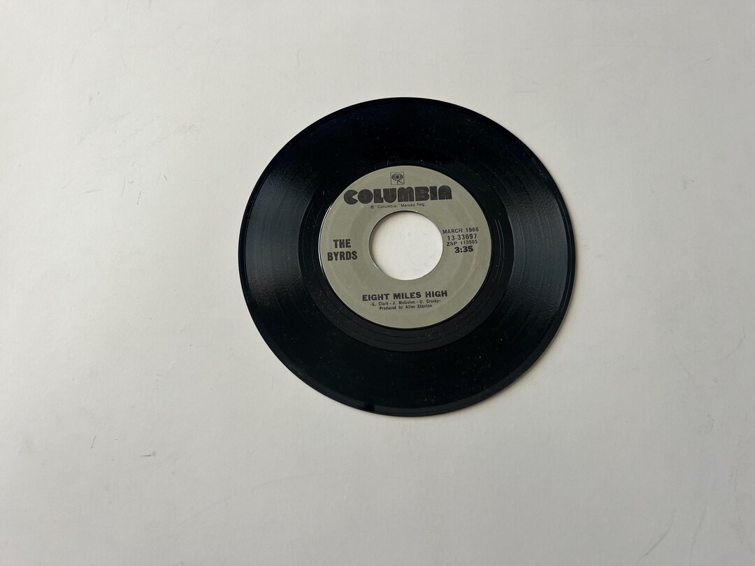 The Byrds - Turn! Turn! / Eight Miles High - 7" 45rpm Vinyl Record - Etsy