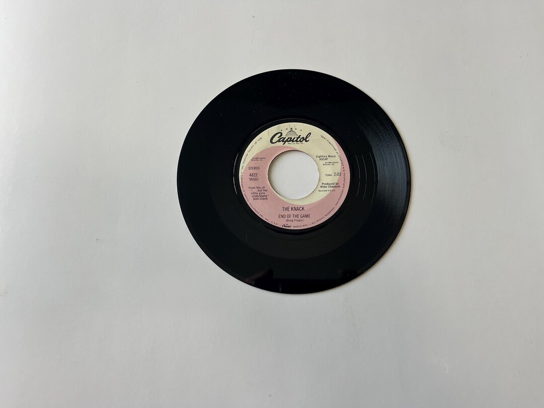 The Knack Baby Talks Dirty 45 7" Record 45rpm Vinyl Record 4822 Capitol ...