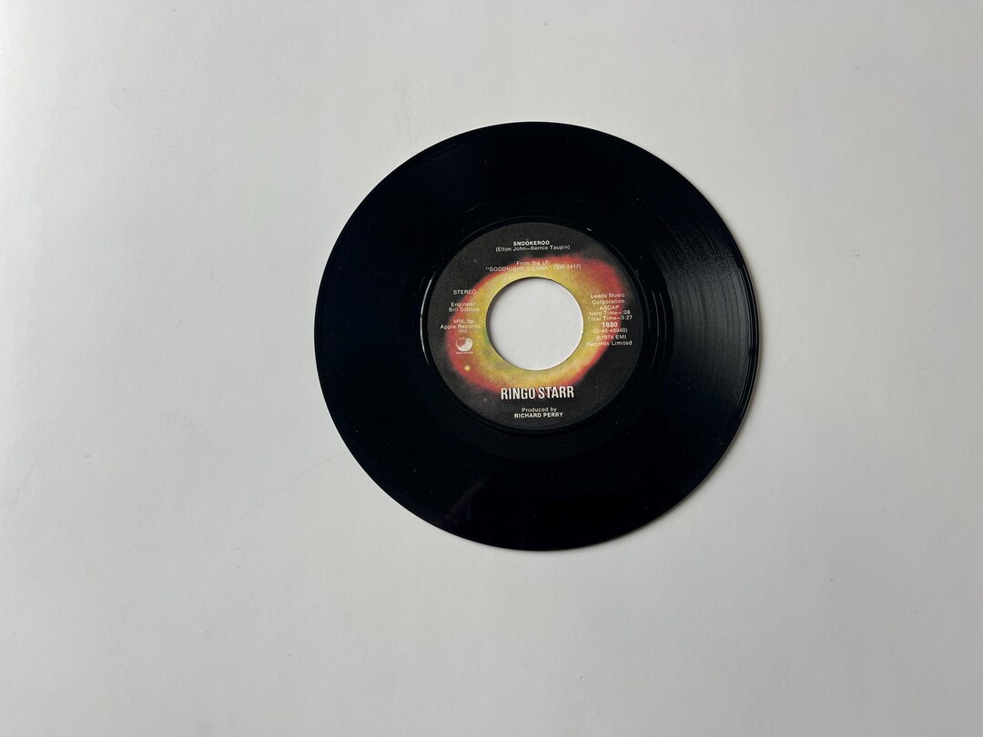 Ringo Starr No No Song 7" 45rpm Record 1880 EMI Records 1974 /jukebox ...
