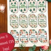 Merry Christmas Gift Tags Print at Home Set of 3 Christmas Tree and ...