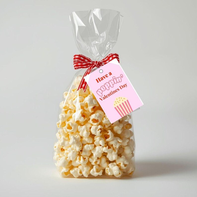 Have a Poppin’ Valentine Gift Tags | Popcorn Valentine Printable | Kids ...