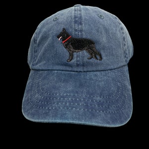 German Shepherd, Black, Dog Breed Baseball Cap - Etsy