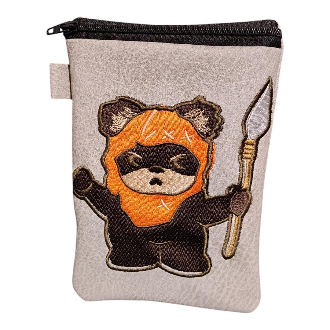 Bag Buddy Angry Bear Mini Zipper Bag Handmade - Etsy