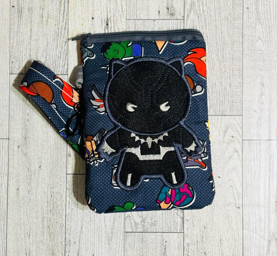 Panther Hero Bag Buddy Mini Zipper Bag - Etsy