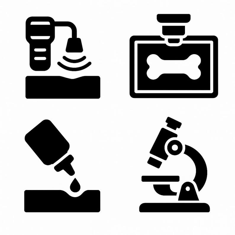 Technical SVG Icons for NDT | Non-destructive Testing Symbols | NDT ...
