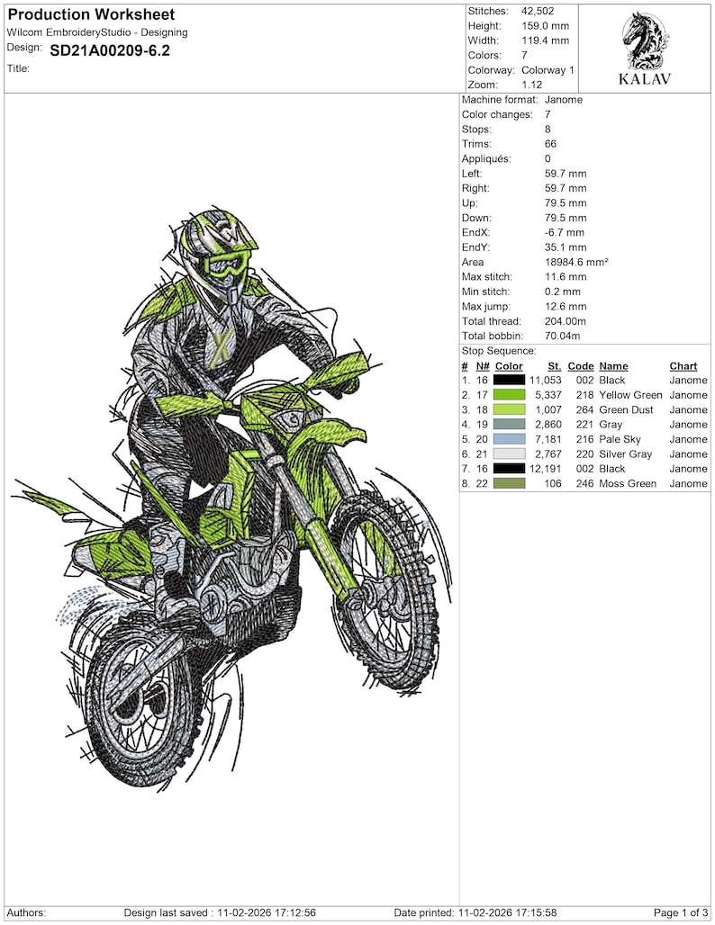 Dirt Bike Embroidery Design, Motocross Sketch Digital File, Extreme ...