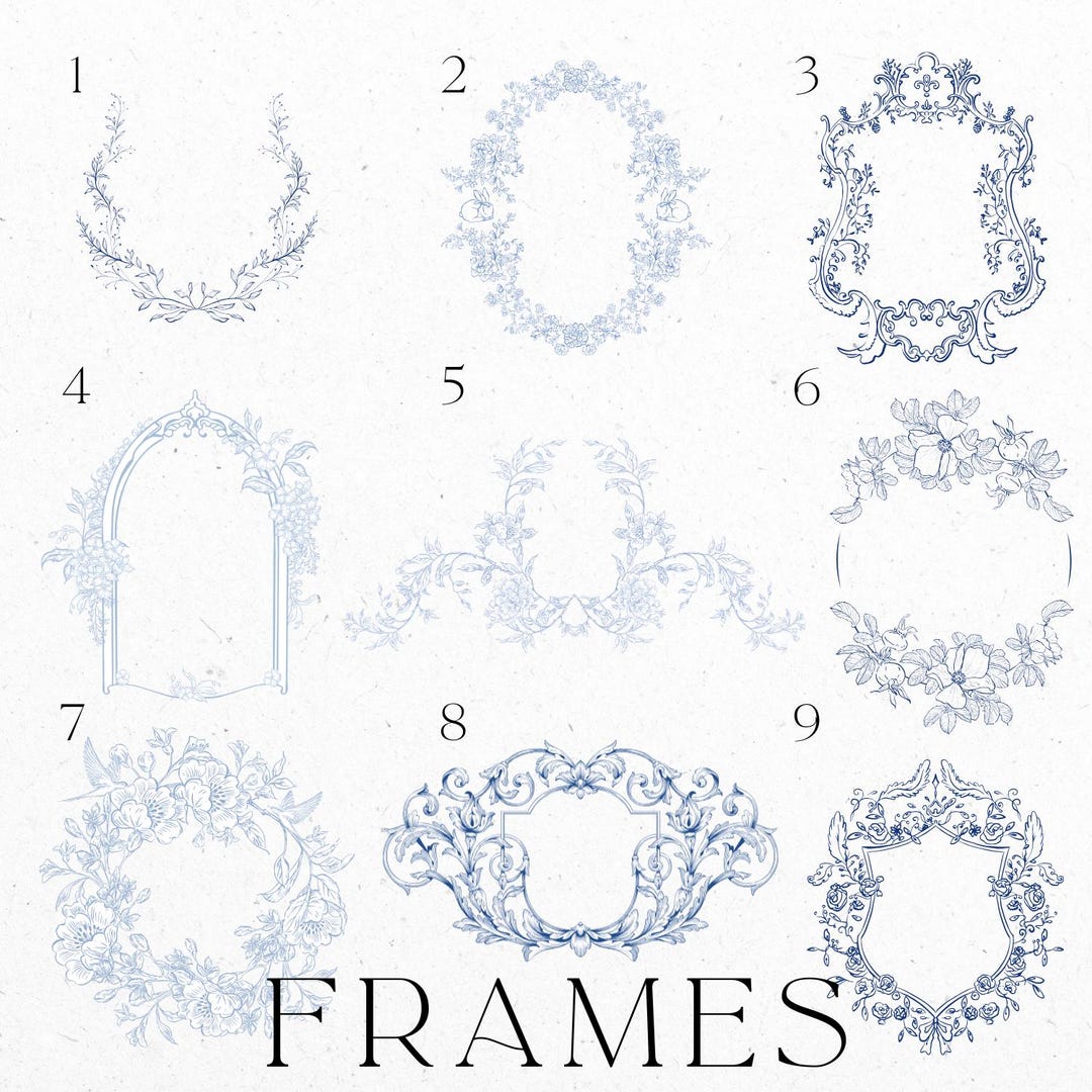 Custom Floral Monogram Crest Logo | Personalized Wedding Design ...