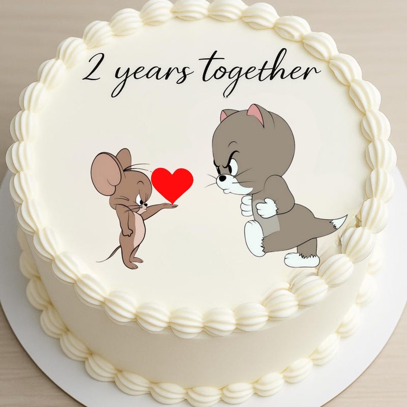 Tom & Jerry Topper - Etsy