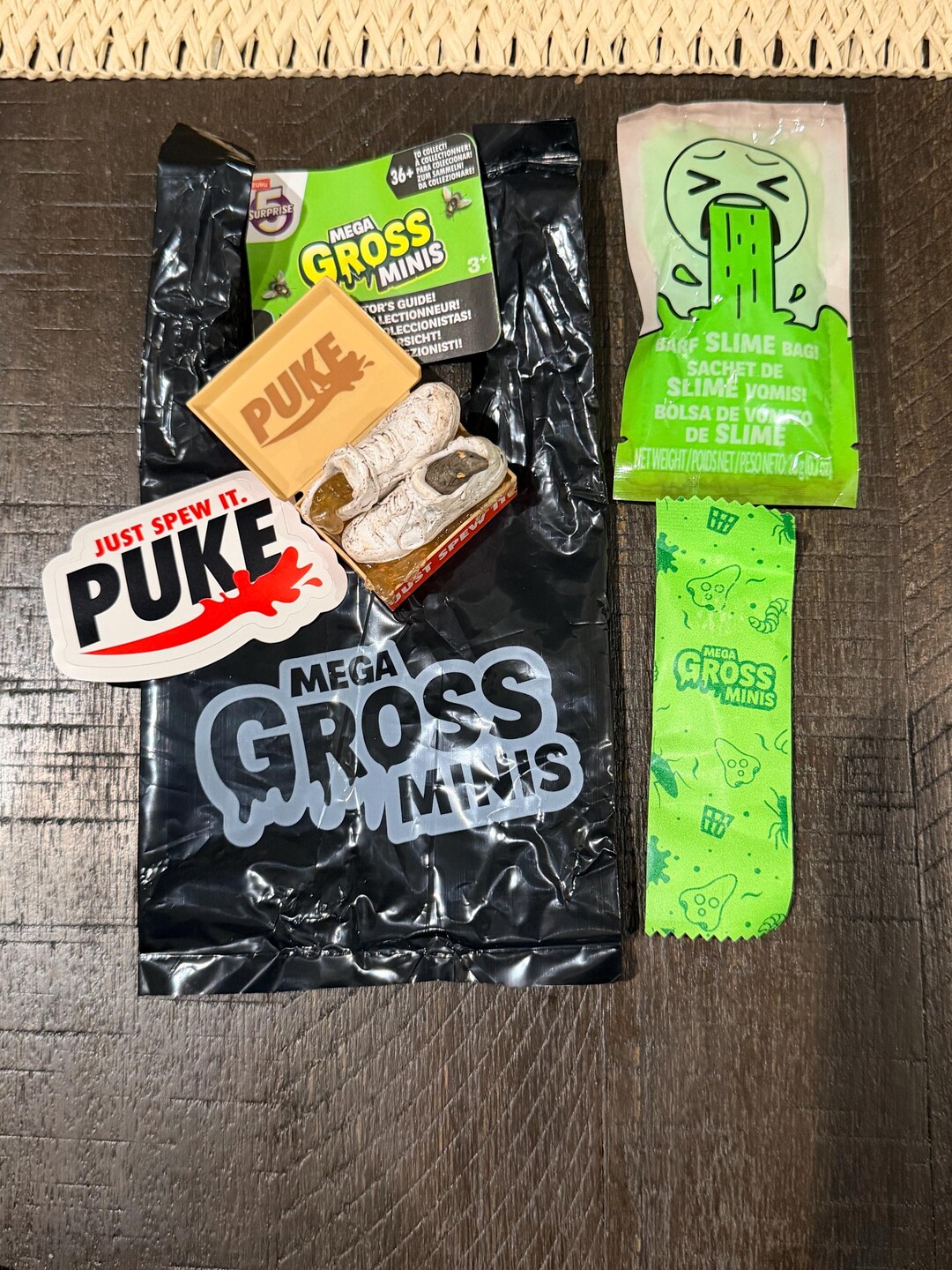 Zuru 5 Surprise Mega Gross Minis Series 1 RARE Just Spew It Snotverse ...