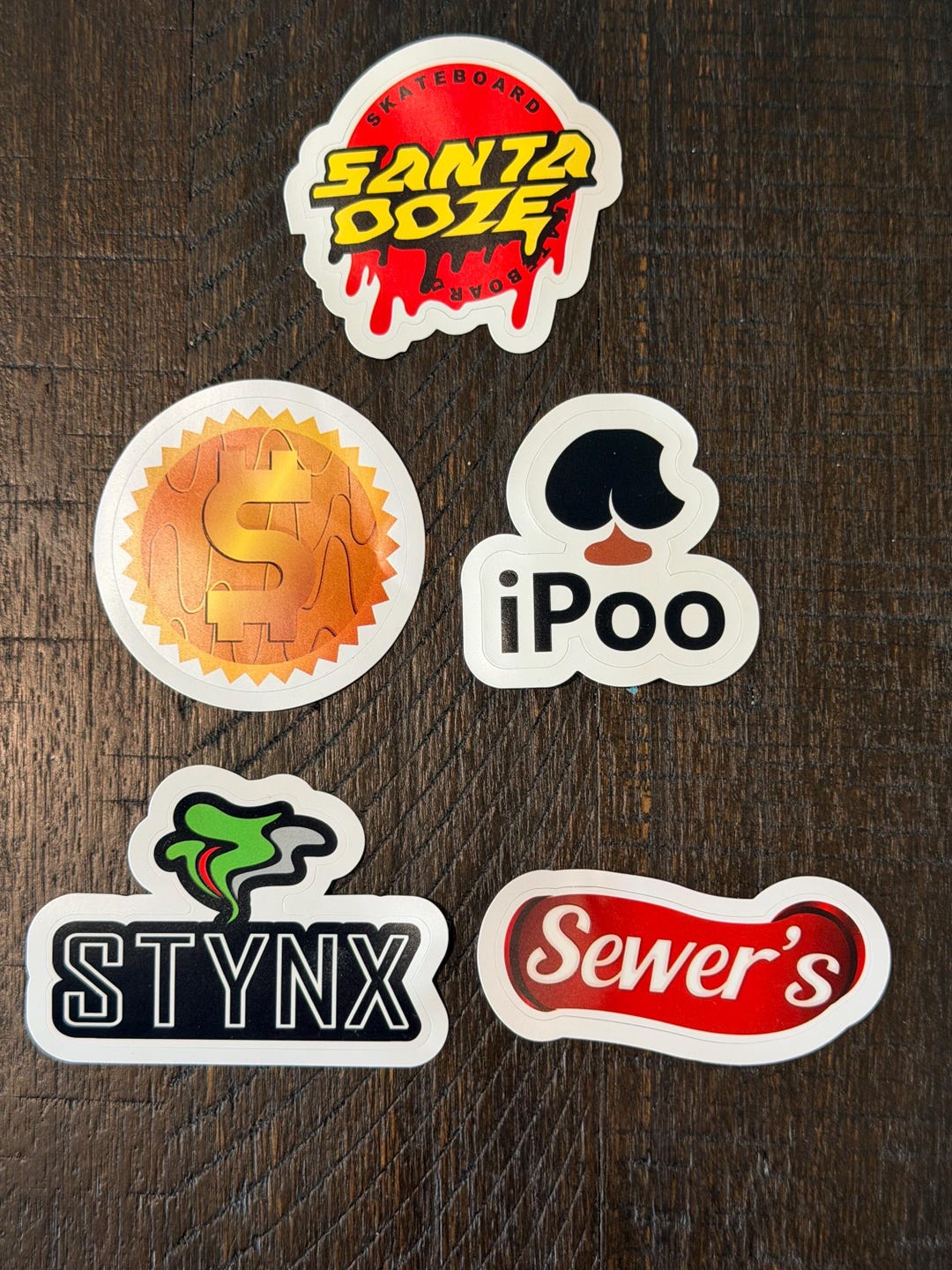Zuru 5 Surprise Mega Gross Minis Stickers | Rare Glow in the Dark ...