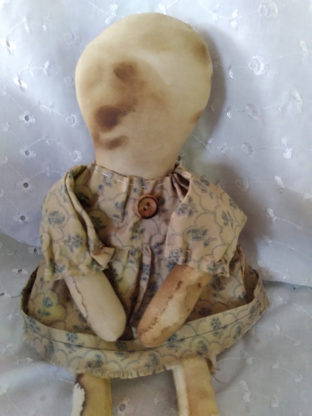 Extreme Grungy Primitive Farmhouse Doll Attic Doll Faceless - Etsy