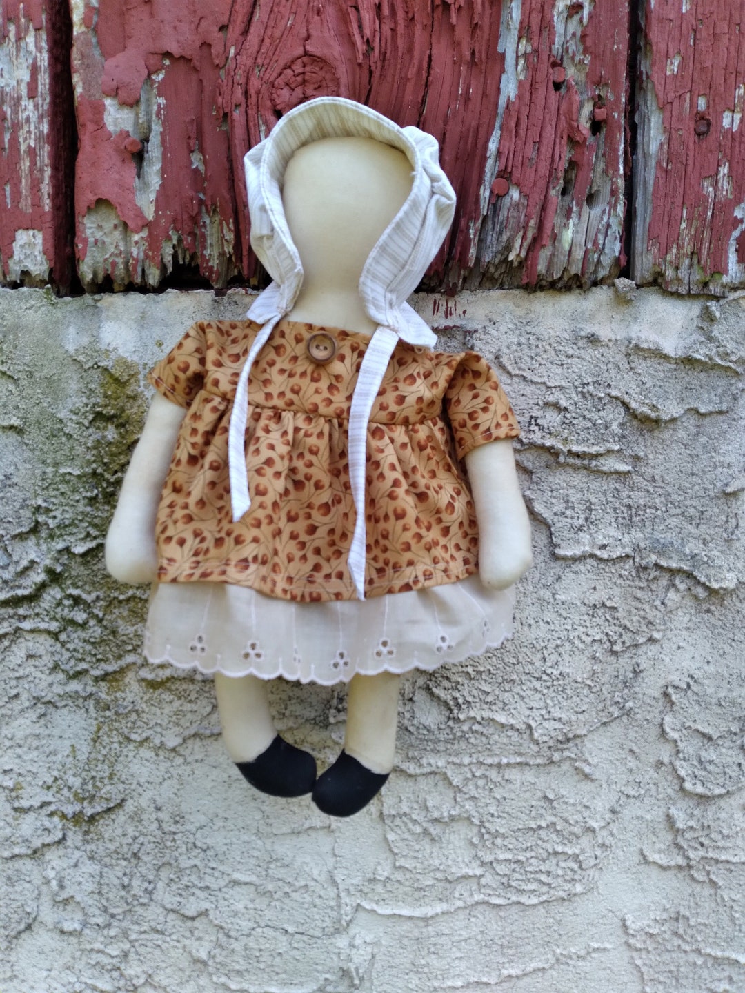 Faceless Prairie Primitive Doll Heirloom Doll Handmade - Etsy