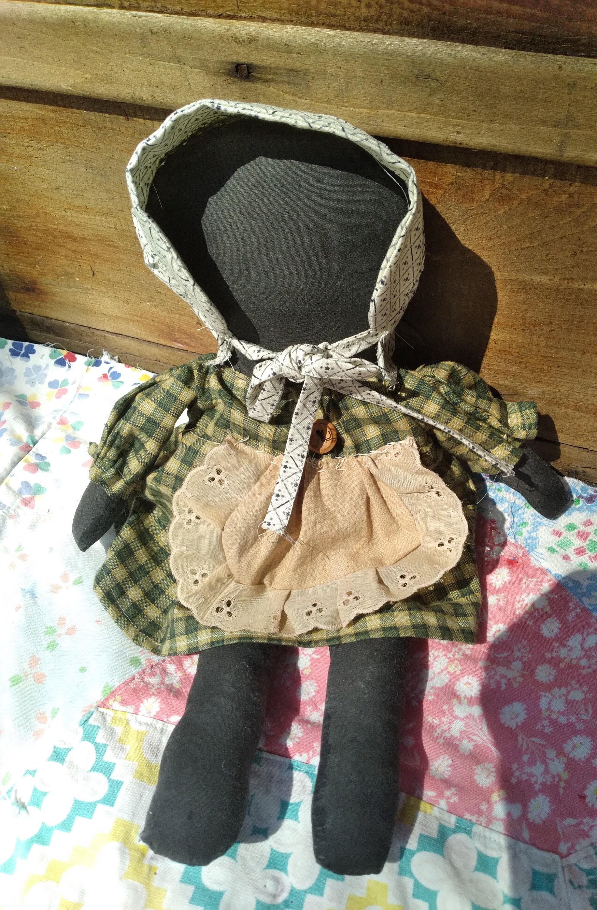 Faceless Pioneer Doll Black Doll Civil War Era Collectible - Etsy