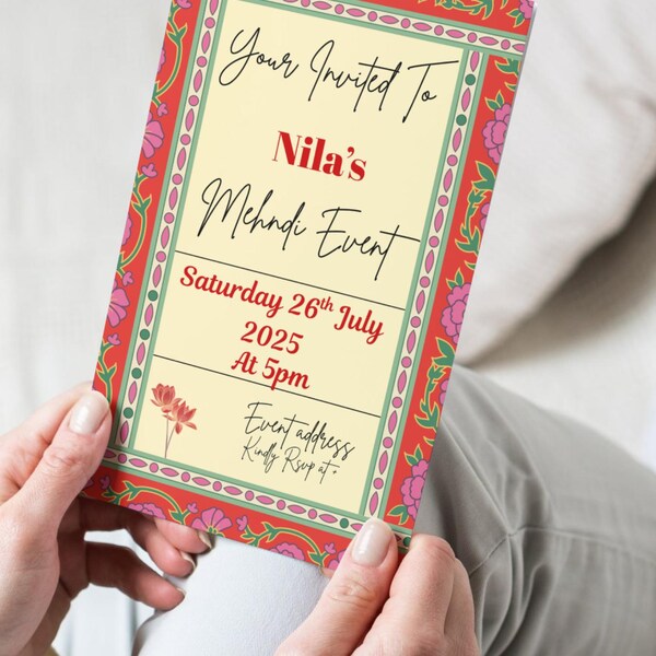 Puberty Ceremony Invitation - Etsy