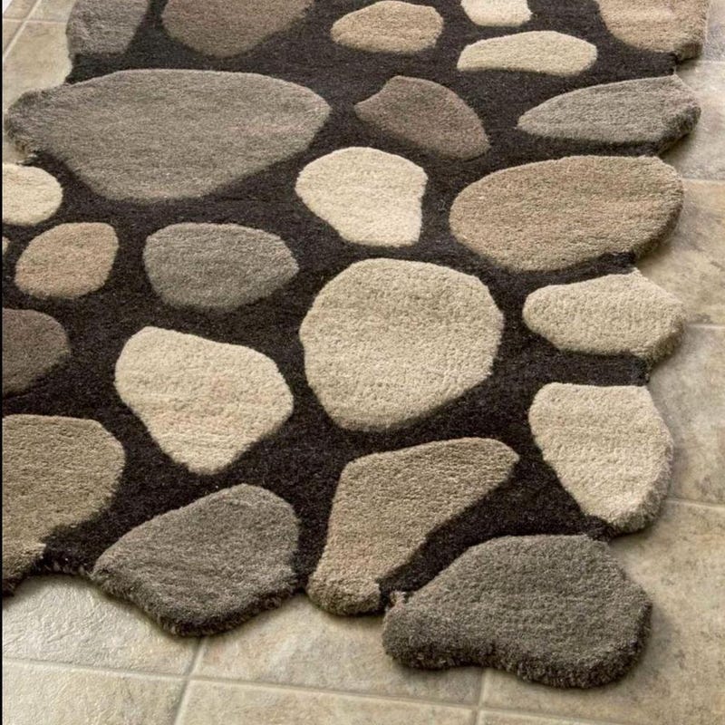 River Rock Rug - Etsy