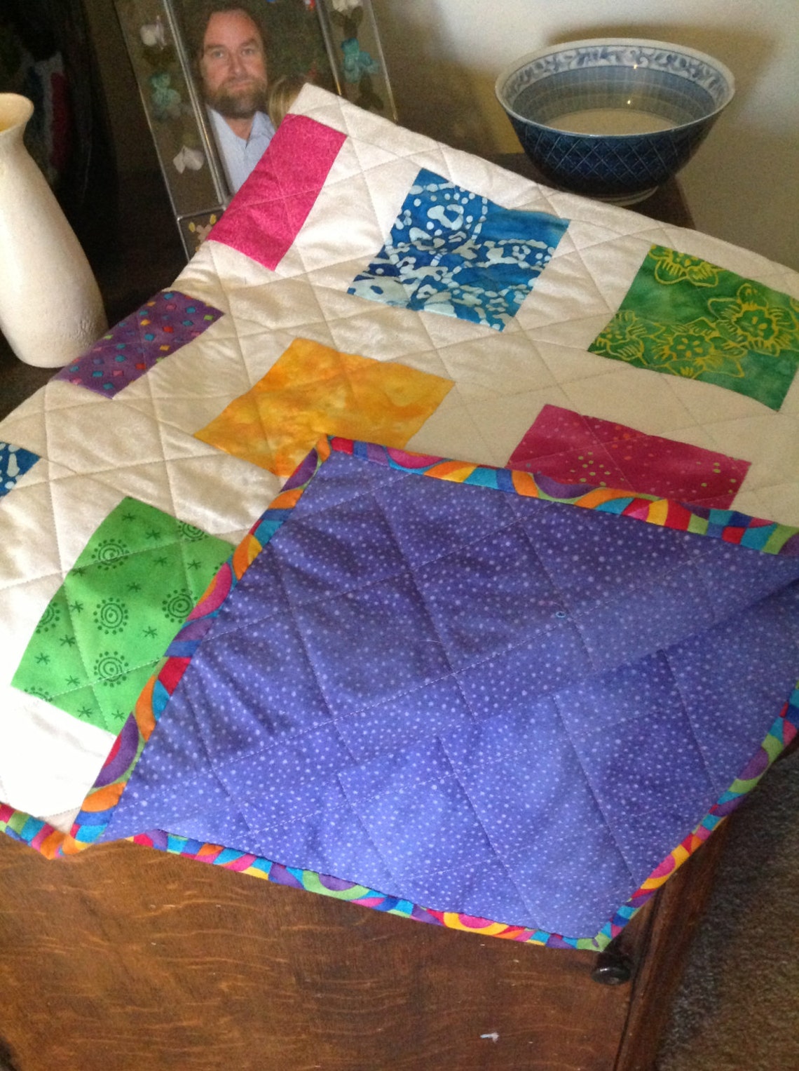 Bright Fun Cute and Colorful Block/squares Baby/toddler - Etsy