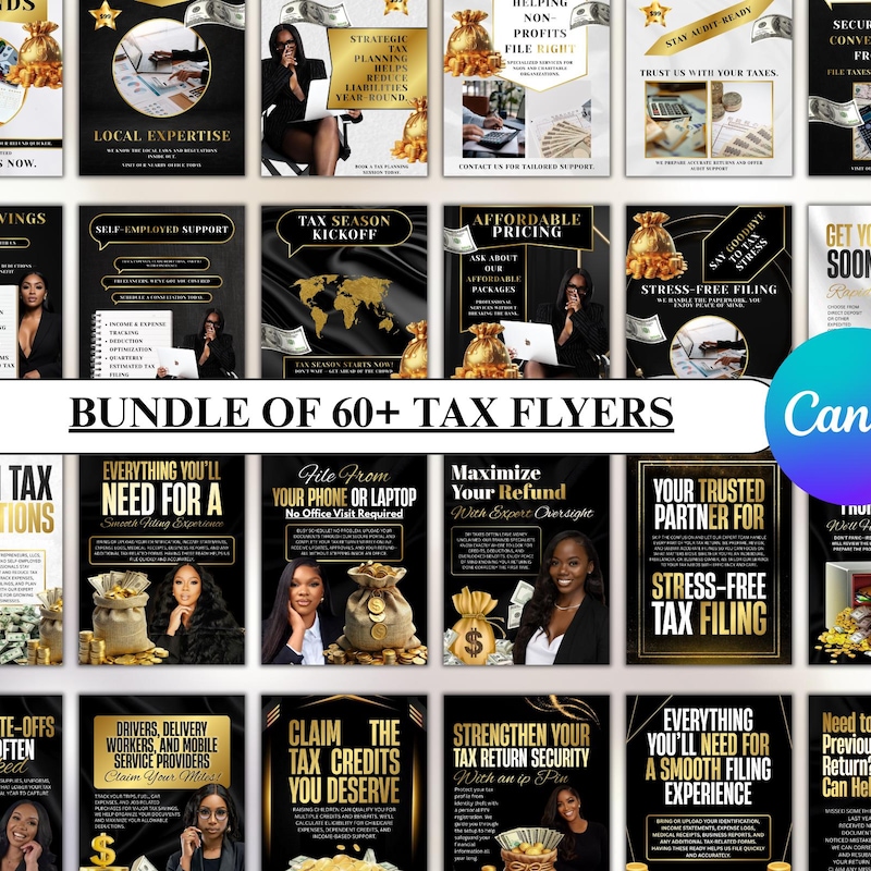 Tax Flyers 2026 Magazine - Etsy