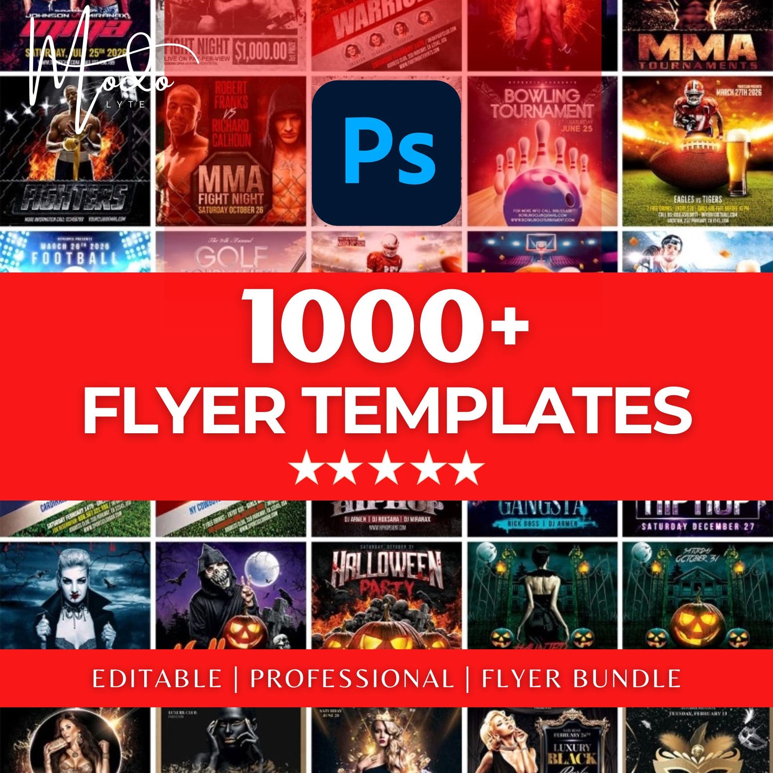 1000+ Flyers PSD Bundle | Editable Business & Event Templates in ...