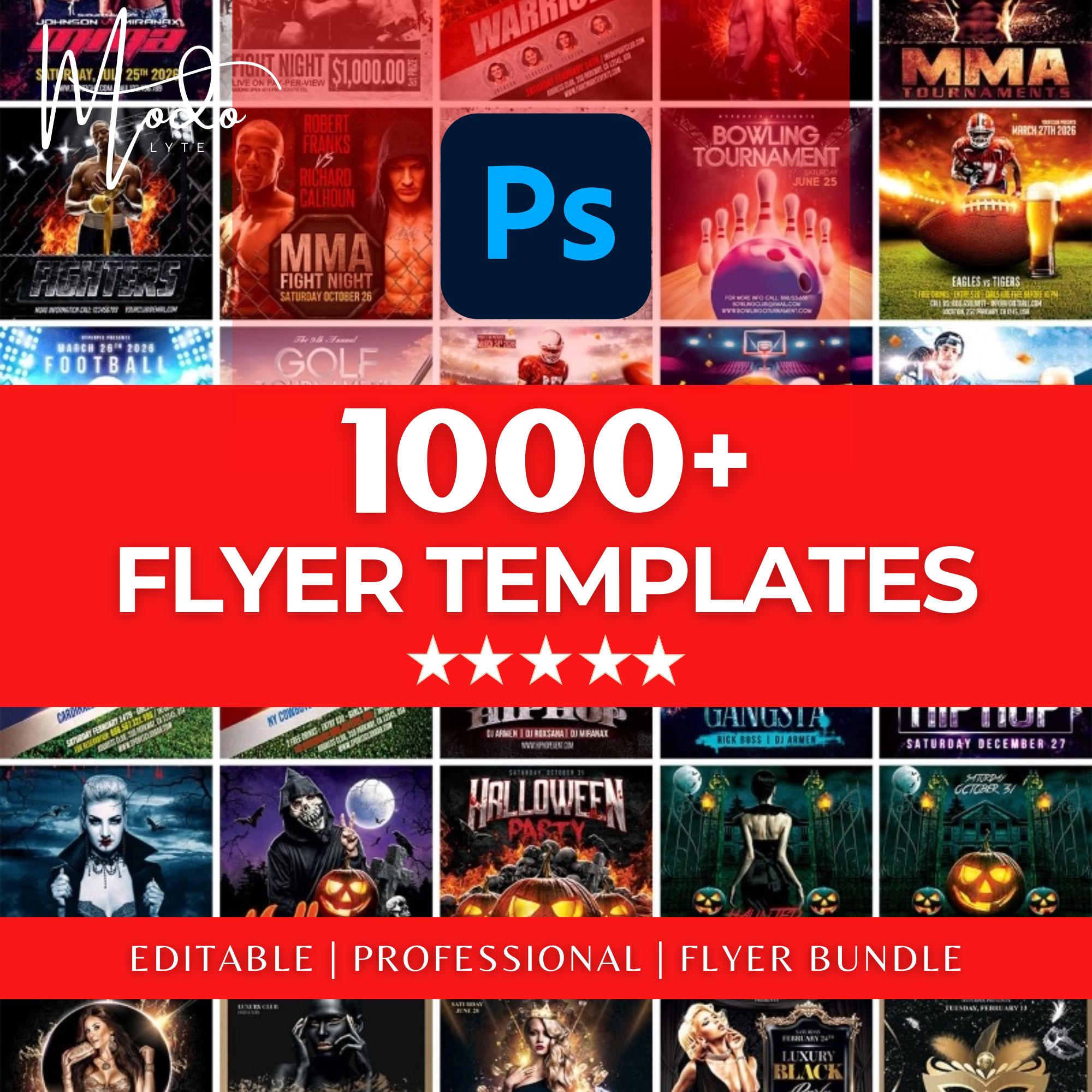 1000+ Flyers PSD Bundle | Editable Business & Event Templates in ...