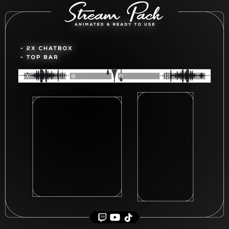 Dark Demon Stream Overlay Bundle | Horror Twitch Overlay Pack ...