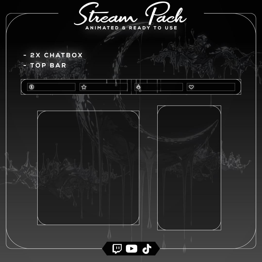 Kawaii Anime Stream Overlay Bundle | Pastel Magical Girl Twitch Pack ...