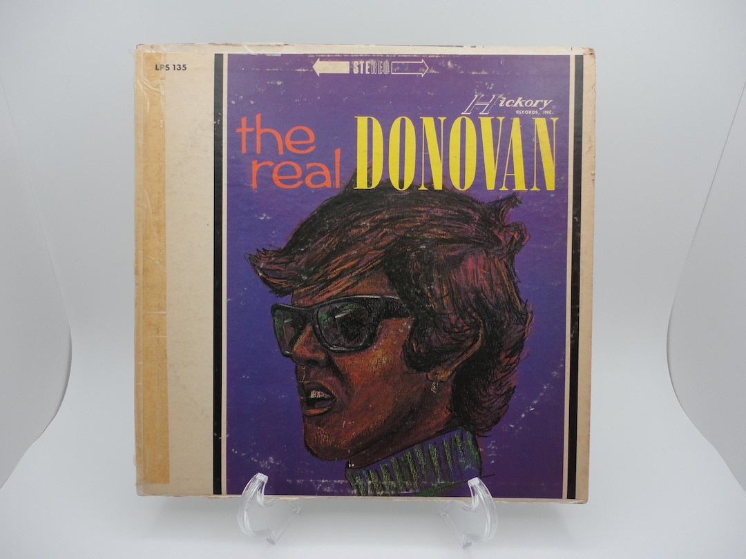 The Real Donovan Vintage Vinyl Record - Etsy