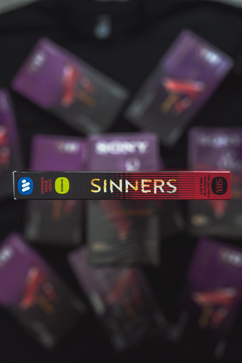 Sinners Warner Home Video Custom VHS Sleeve (blank Tape) - Etsy