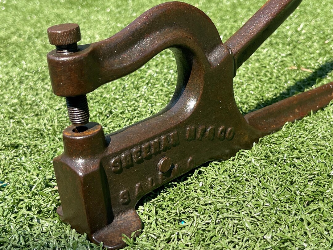 Antique Cast Iron Crimper Tool – Pat’d 1897 – SHEAR MFG Co. Salem Ohio ...