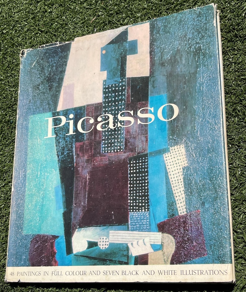 Vintage Picasso Art Book | 1966 Spring Books 4th Impression | 48 Color ...