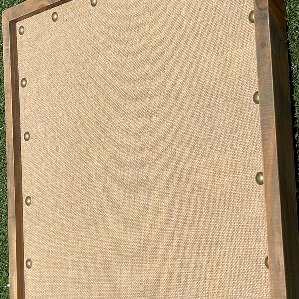 Burlap Pin Board - Etsy