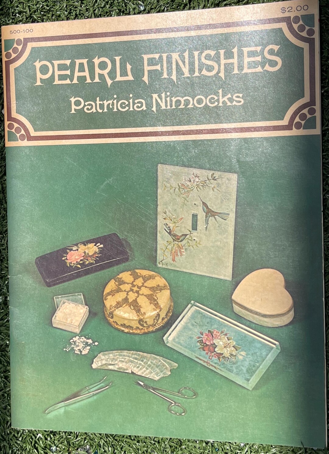 Pearl Finishes – Patricia Nimocks 1969 Vintage Craft Booklet ...
