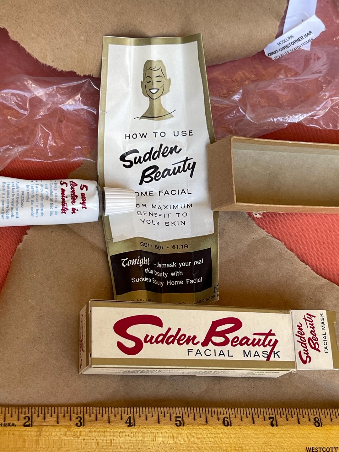 Vintage Sudden Beauty Facial Mask – Complete With Box & Instructions ...