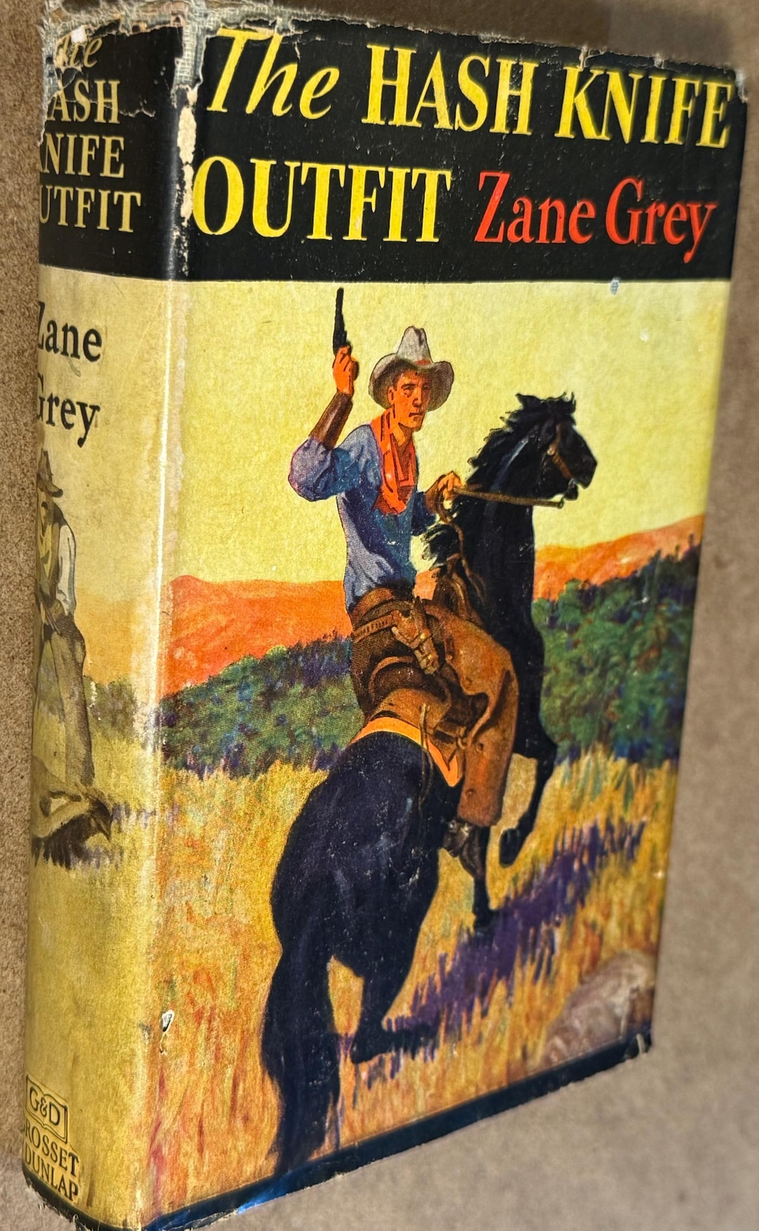 The Hash Knife Outfit by Zane Grey 1933 Grosset & Dunlap Vintage ...