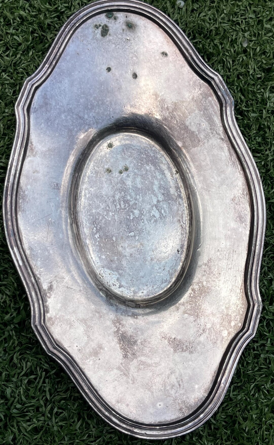 Antique Victorian Silverplate Oval Tray Small EPBM Style 8.5 Inch - Etsy
