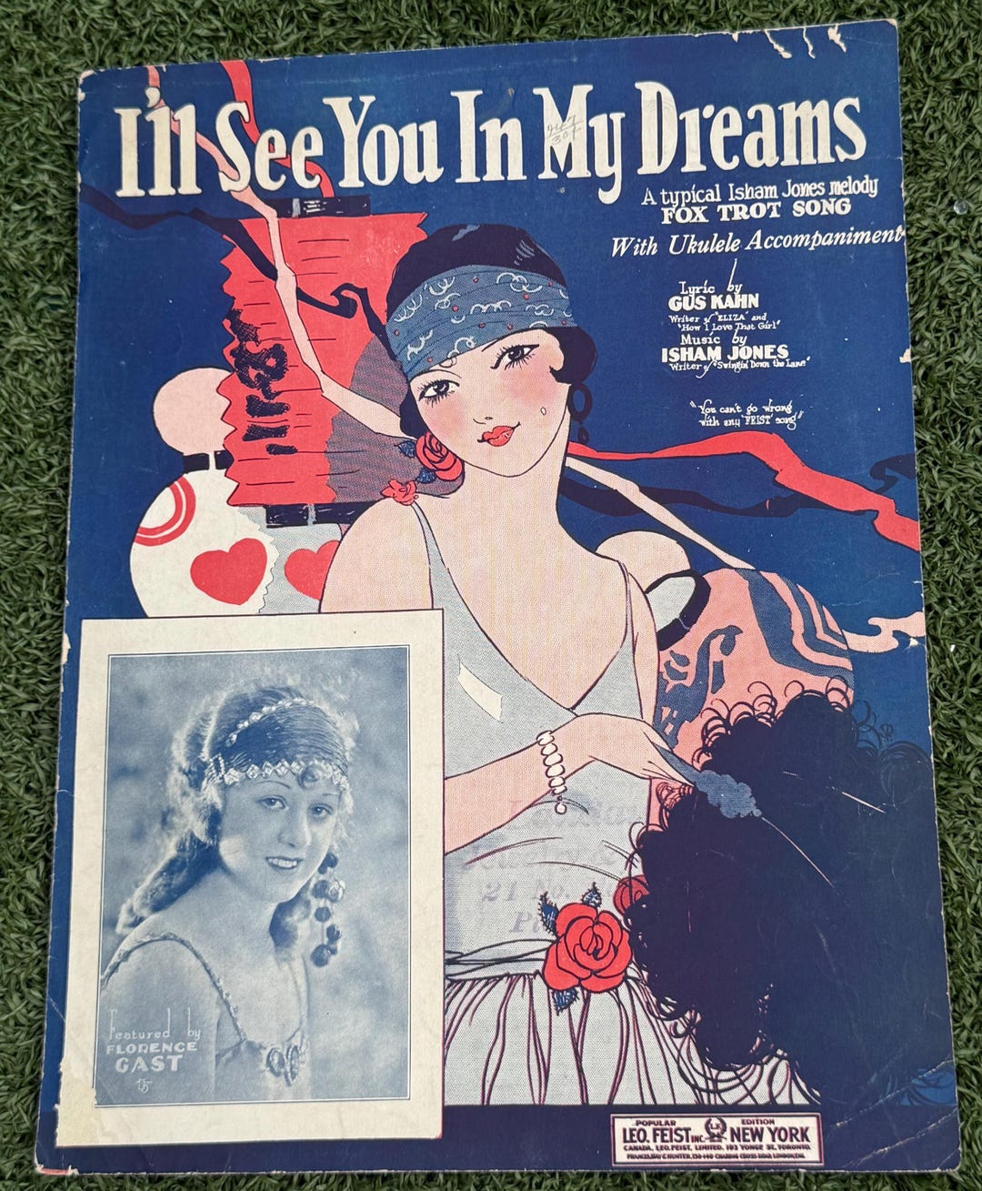 1924 “i’ll See You in My Dreams” Sheet Music – Gus Kahn & Isham Jones ...