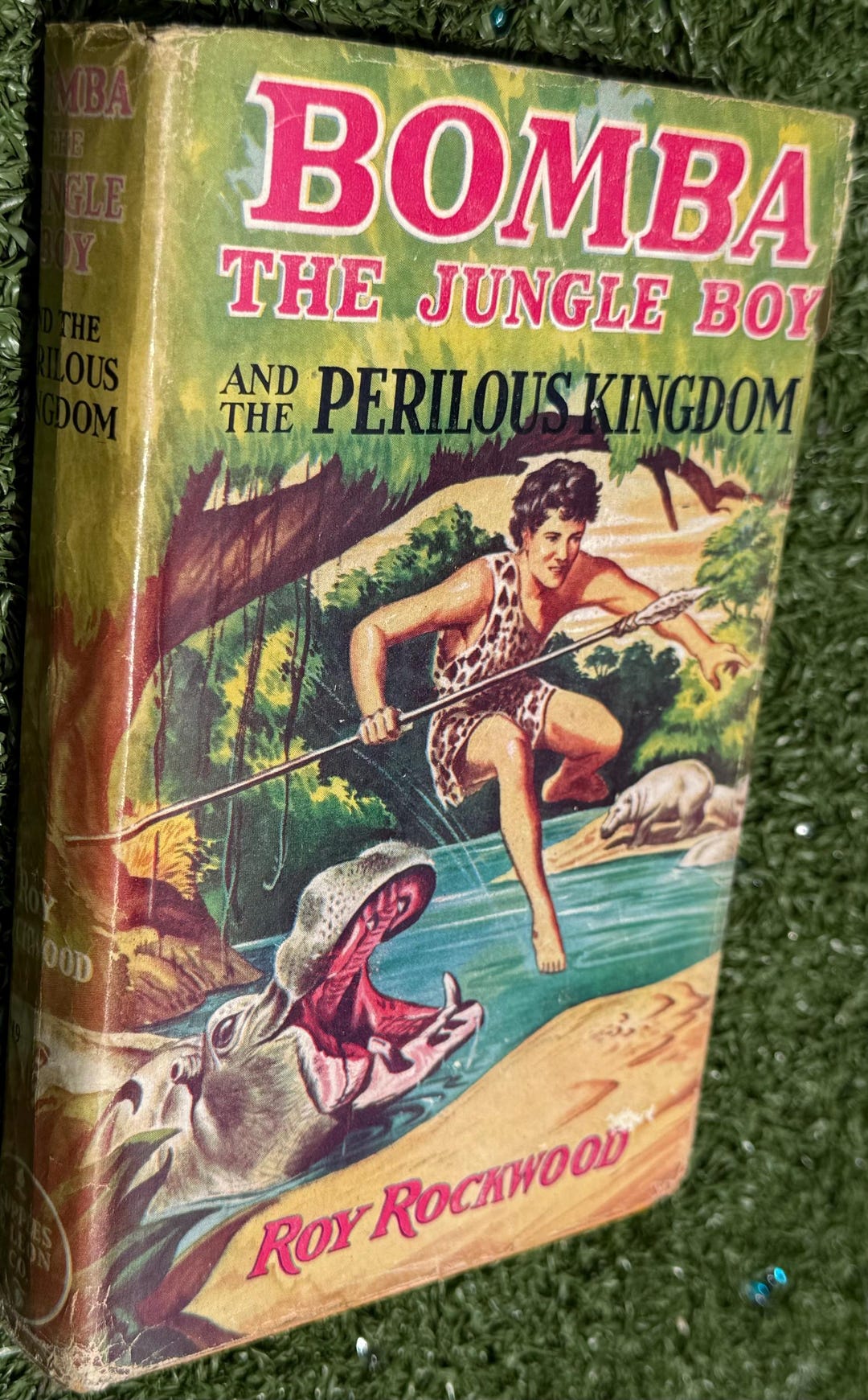 Bomba the Jungle Boy Adventure Books by Roy Rockwood Vintage 1935 ...